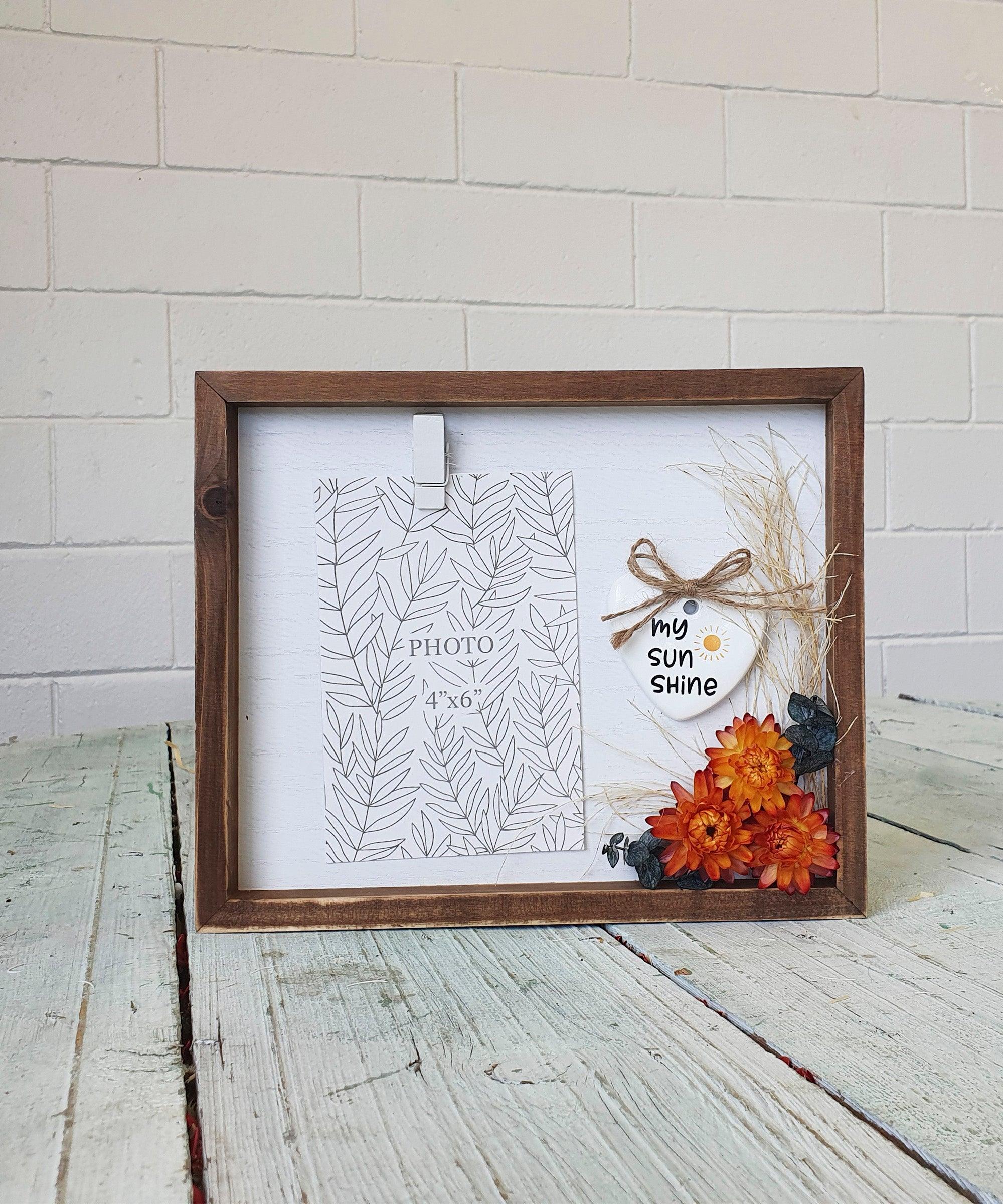 My Sunshine Frame – Forest and Petals