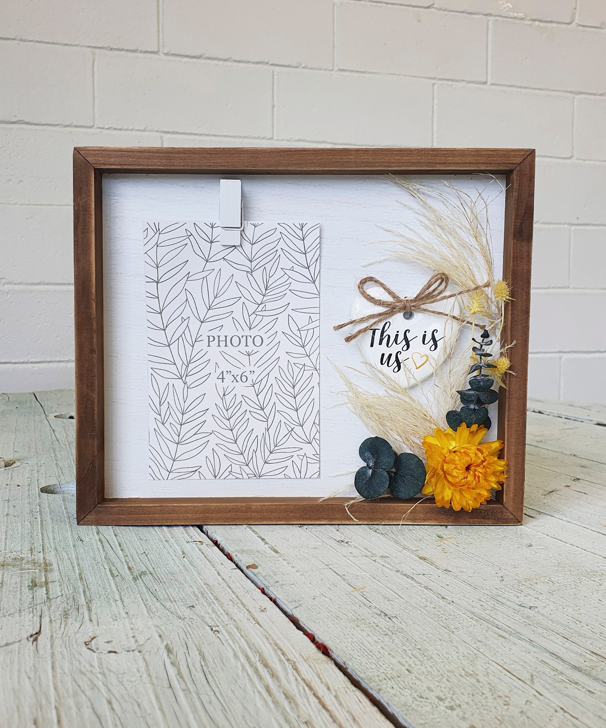 This Is Us Frame – Forest and Petals