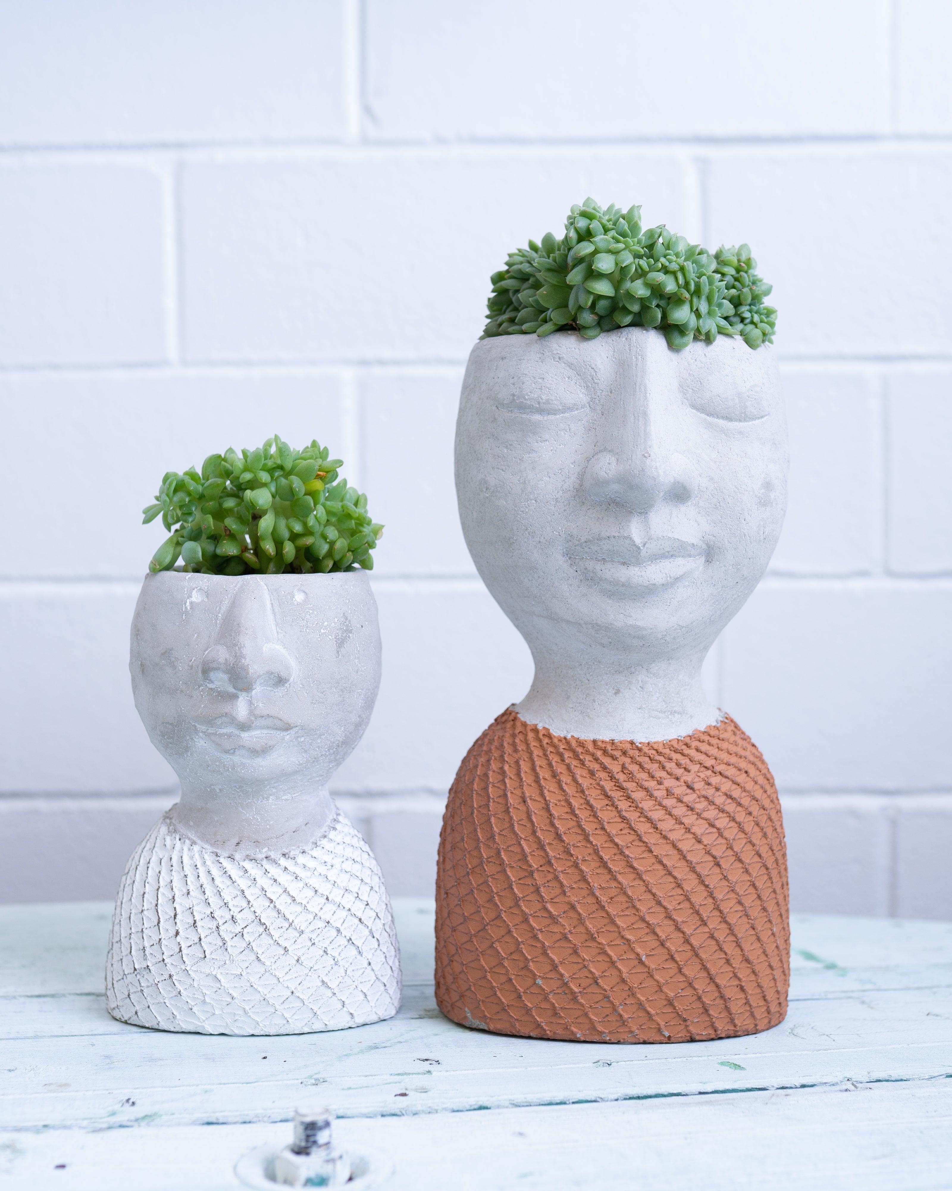 Head Planters – Forest and Petals